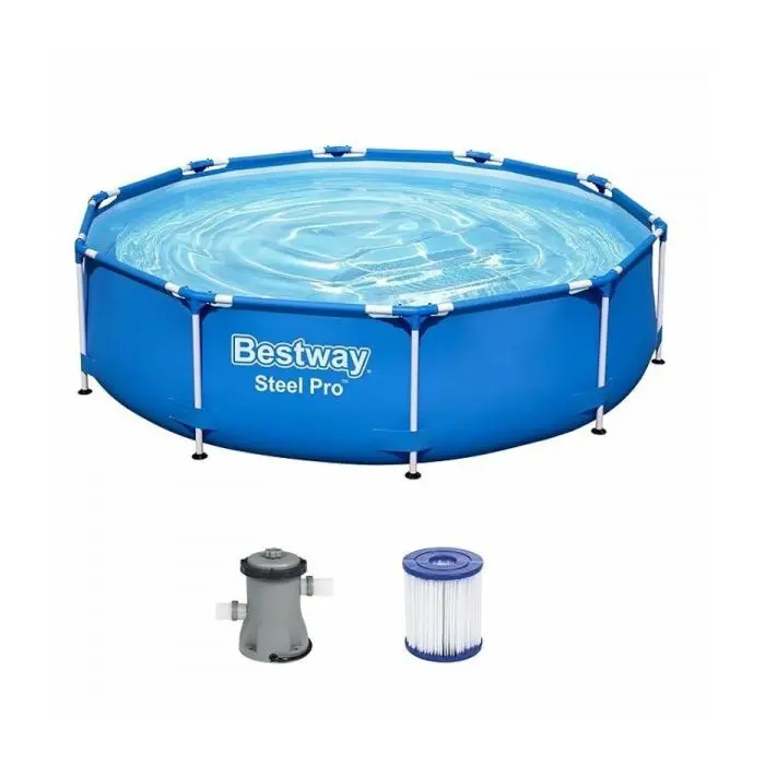 Bestway BAZEN SA METALNOM KONSTRUKCIJOM Steel pro okrugli dimenzija 305 x 76cm set sa pumpom