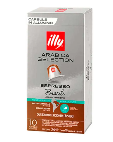 Illy Brasile – Kompatibilne sa Nespresso Aparatima 10/1