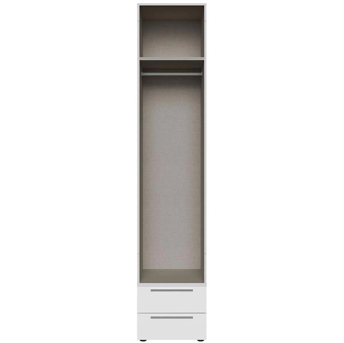 Moduklix 2-delne fioke 49.4x38 cm bela