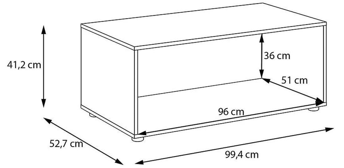 Moduklix stalak za garderober 99.4x41.2 cm pesak bež