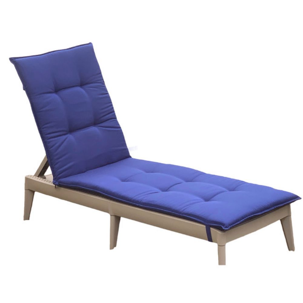 Jastuk za ležaljku 190x60x5cm outdoor jednobojni