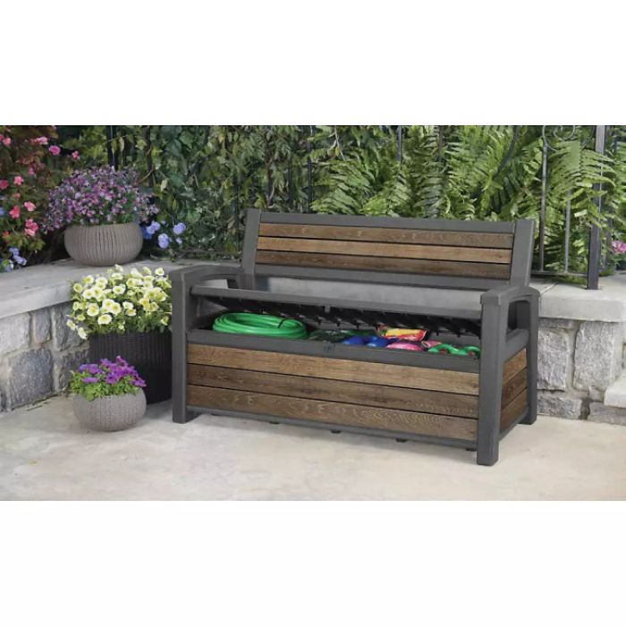 Klupa bastenska orah pvc factor 227l