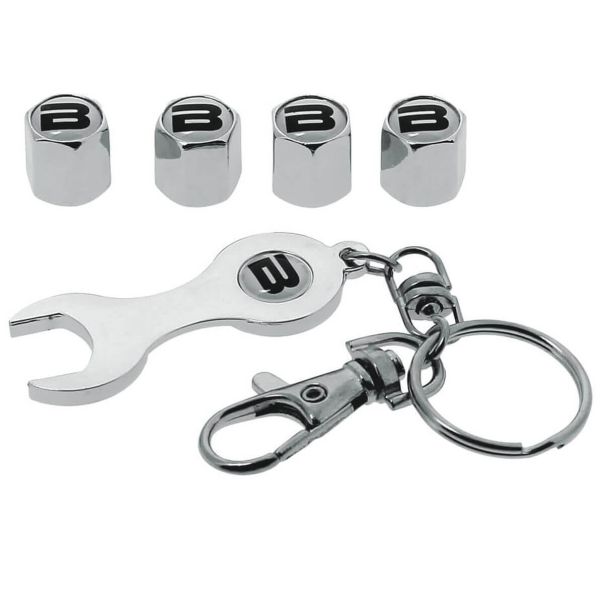 SUMEX Kapice ventila hrom "butzi" set 4kom