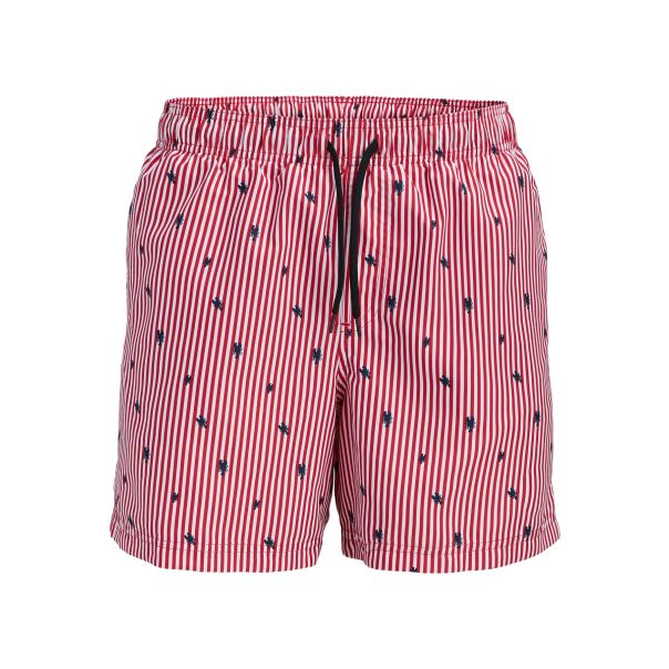 JJ REBEL SWIM ŠORC HAWAII PRINT CRVENI XL
