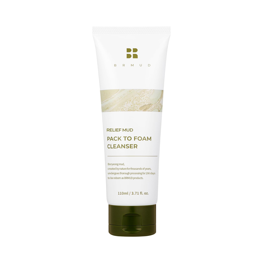 BRMUD Relief Mud Pack To Foam Cleanser 110ml