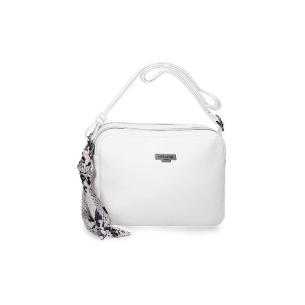 PEPE JEANS MARGARET ženska torba na rame - bela