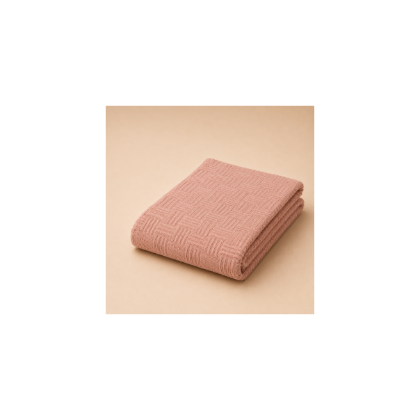 BLUE BELL Frotir 200x200cm Lines, pink