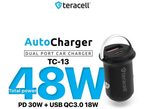 Teracell Auto punjač za telefon Evolution TC-13 48W