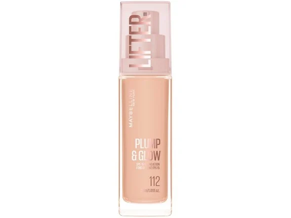 Maybelline New York Tečni puder Lifter Plump&Glow 112