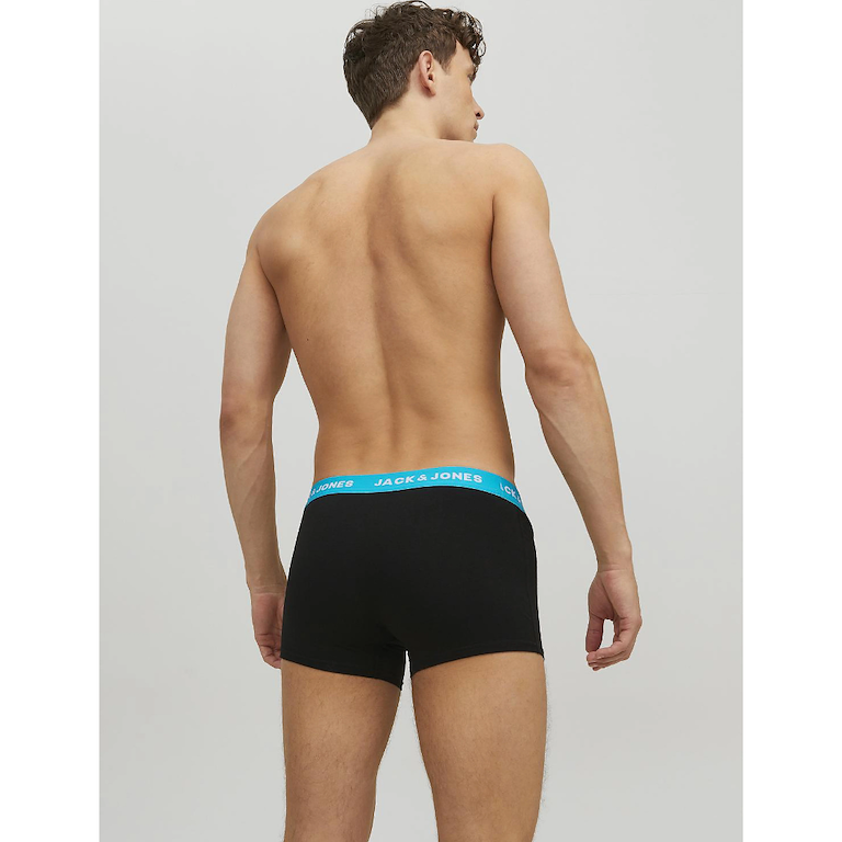 J&J Crne Muške Bokserice JACRICH TRUNKS 2 PACK NOOS