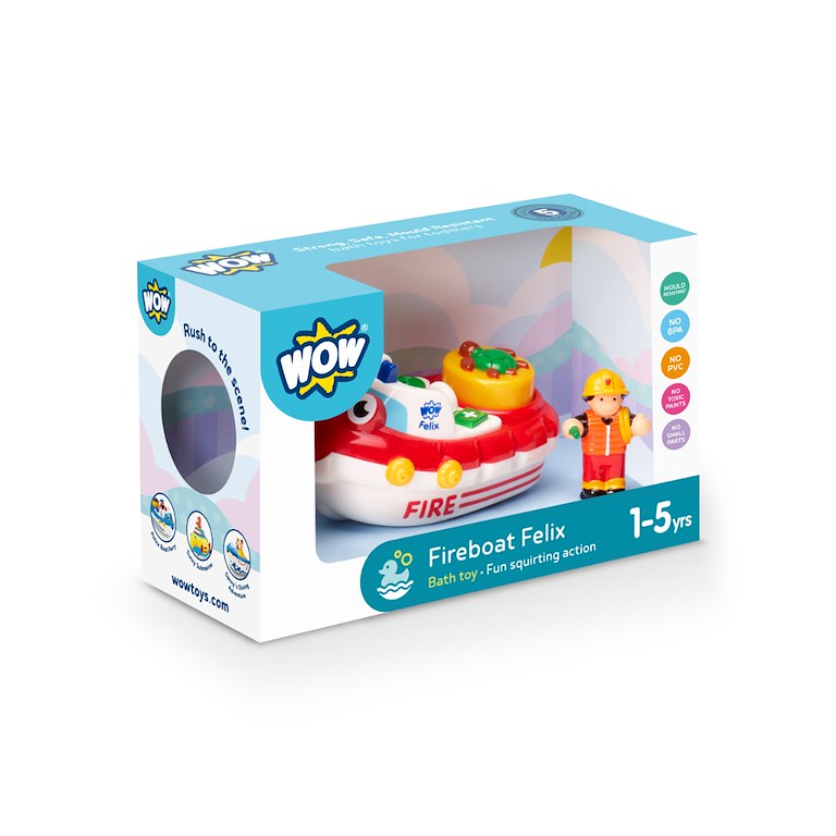 Bath toys – Fireboat Felix 1+
