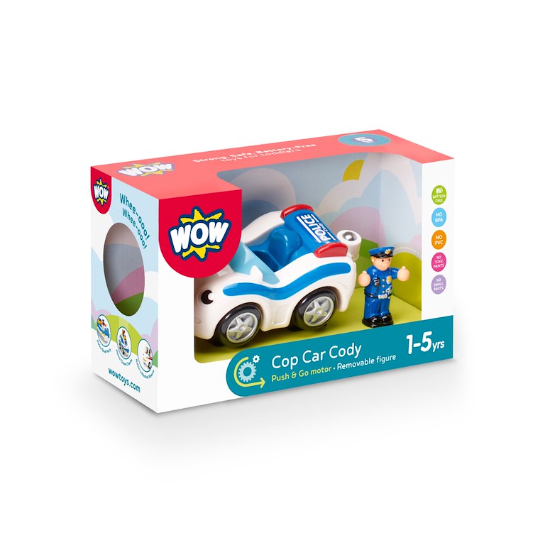Playsets – Cop Car Cody 1+