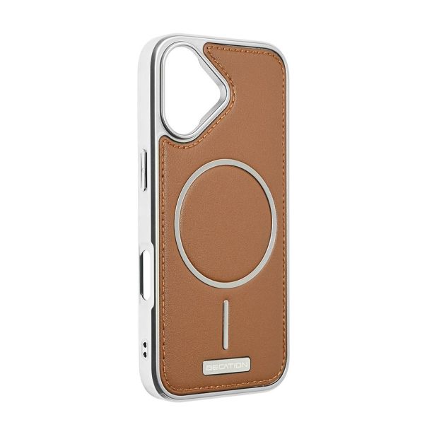 Maska za iPhone 17 6.3 braon Magsafe Urban Leather