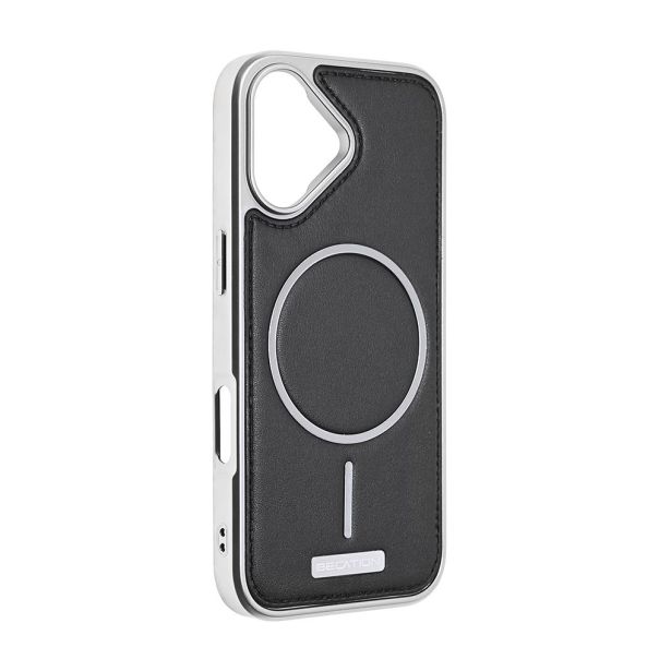 Maska za iPhone 17 6.3 crna Magsafe Urban Leather