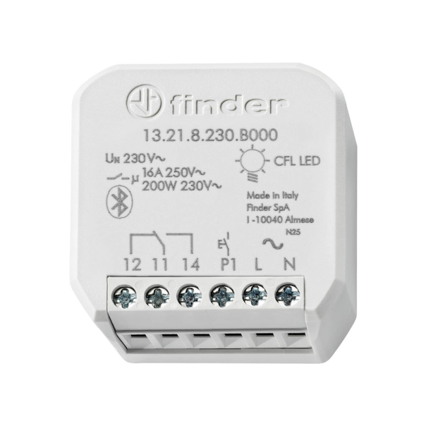 Multifunkcionalni relej Bluetooth, 1CO/16A, 230VAC, 13.21.8.230.B000