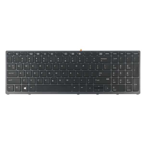 Tastatura za laptop HP Zbook 15 G3 G4 mali enter sa misem