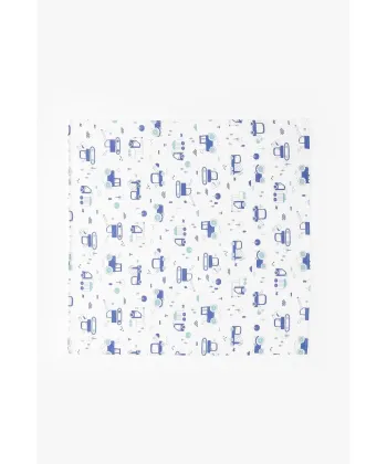 Stefan muslin tetra pelena za bebe 80x80cm Bager