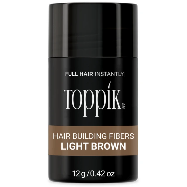 Toppik Hair Building Fibers Light brown, 12 g