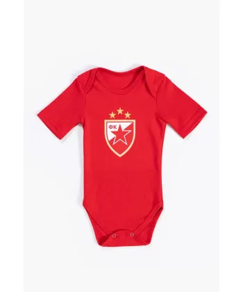 Stefan bodić za bebe kratak rukav Basic Crvena Zvezda veličina 62