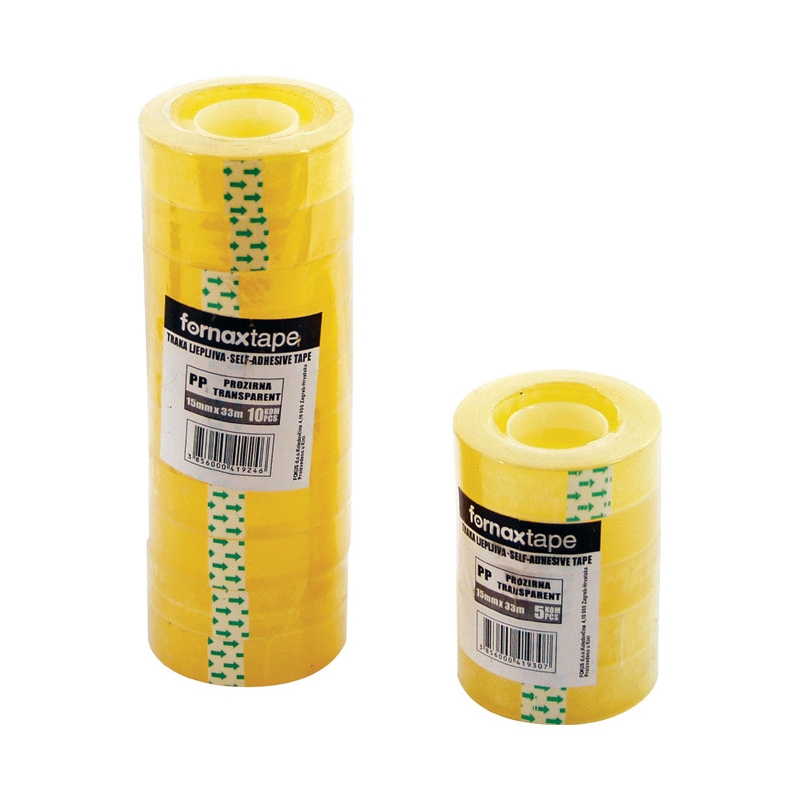 Selotejp - Traka Lepljiva 15mm/33m Pk10 Fornax 24780 Providna