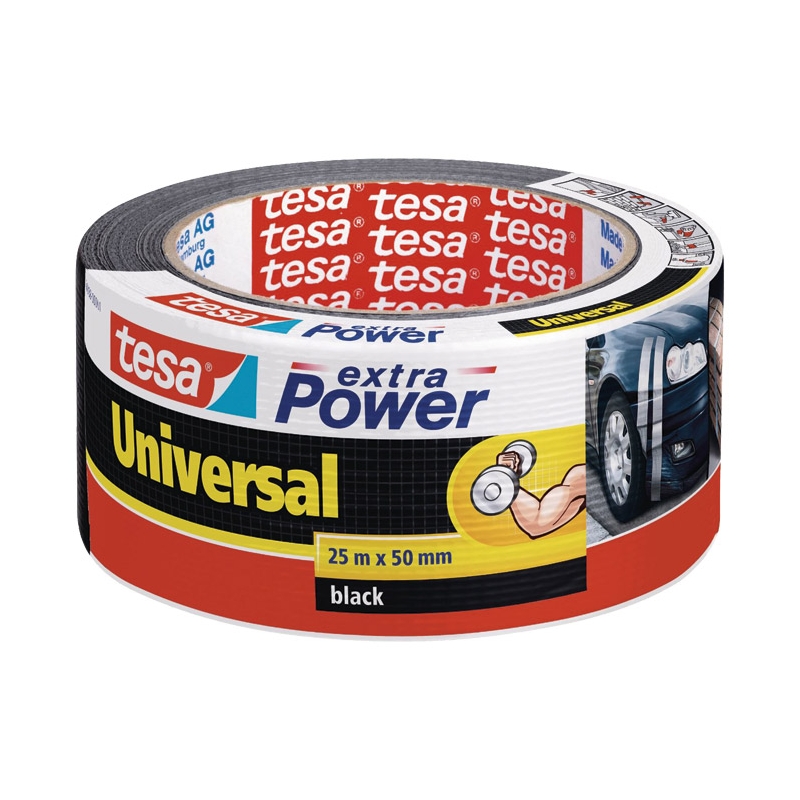 Selotejp - Traka Lepljiva 50mm/25m Extra Power Tesa 56388-07 Crna