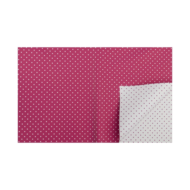 Papir Ukrasni Obostrani 70x100cm Tufne MPO675001 Bordo/Beli