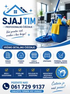 VRŠIMO KVALITETNO ČIŠĆENJE I REDOVNO ODRŽAVANJE