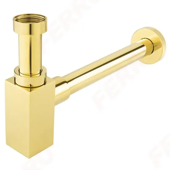 FERRO ZLATNI SIFON ZA LAVABO, QUADRO