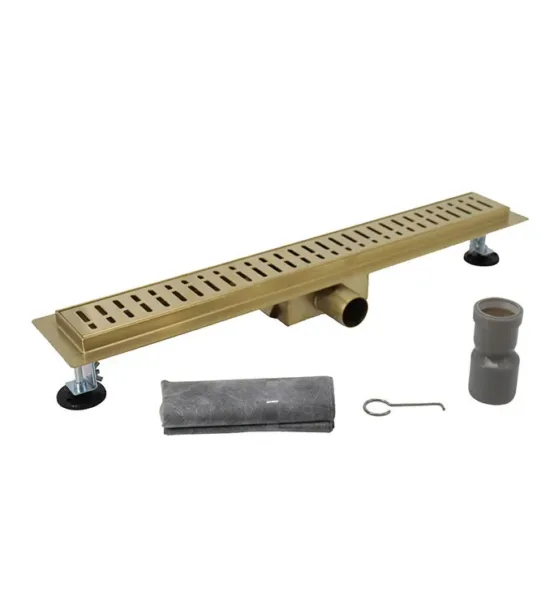 TUŠ KANALICA INOX PROFIL M WAVE 600 GOLD