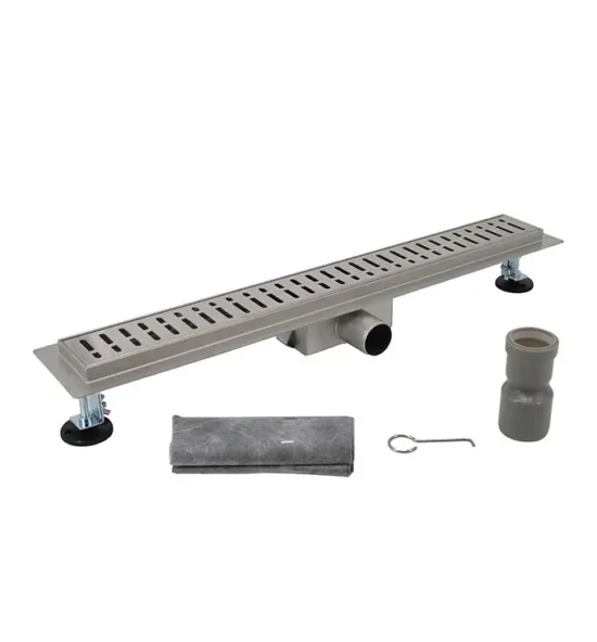 TUŠ KANALICA INOX PROFIL M WAVE 700 BRUSHED