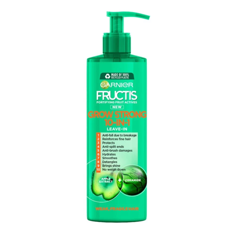 GARNIER FRUCTIS KREMA ZA KOSU 400ML GROW STRONG APPLE 10 IN 1