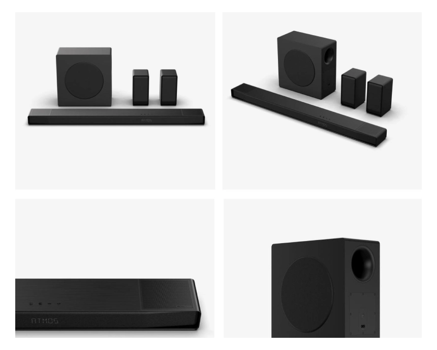 HISENSE AX5140Q Dolby Atmos soundbar sa bežičnim subwooferom crni