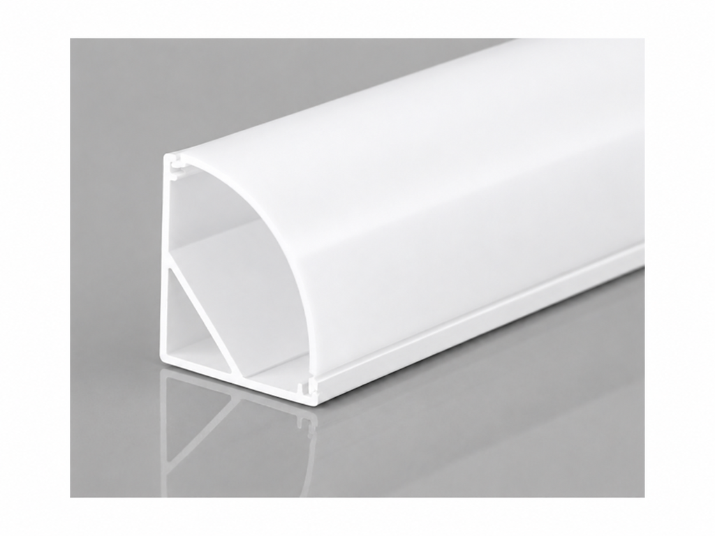 PROFIL ZA LED TRAKE - UGAONI BELI 15,8MX15,8MMX2000MM