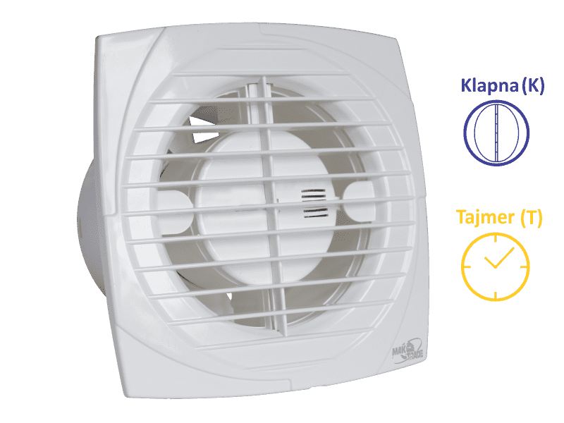 VENTILATOR KUPATILSKI MTG A150-T