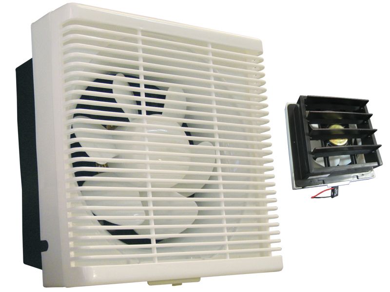 VENTILATOR SA PADAJUCOM ŽALUZINOM PVC-DVOSMERNI FI250MM 36W BPT-25- 4 (FBS-25-4*)