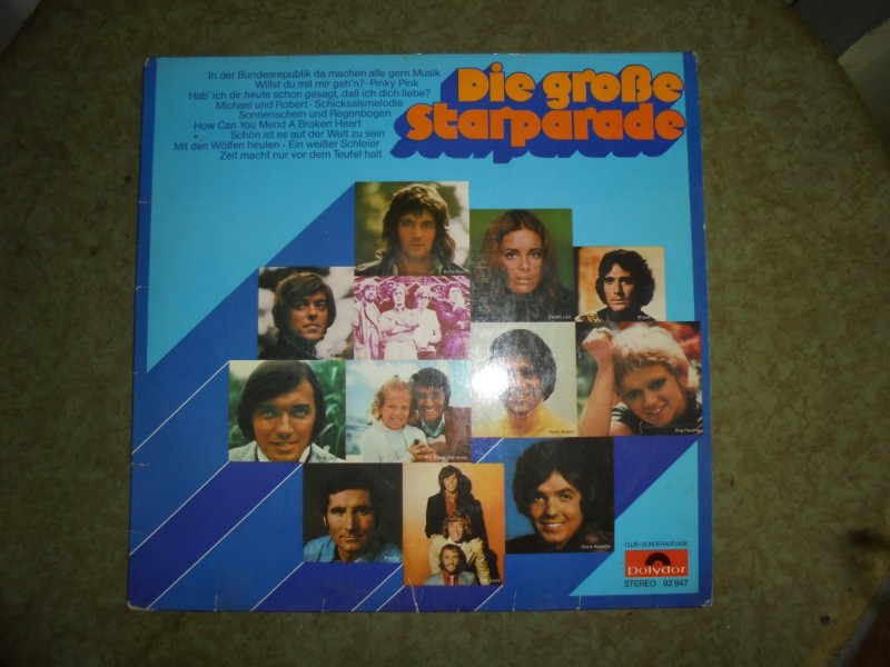 ZA KOLEKCIONARE, LP ALBUM *...BEE GEES, RITA PAVONE..*