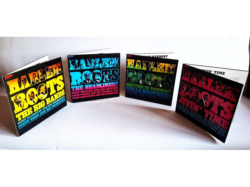 HARLEM ROOTS 1,2,3,4! KOMPLET! OMOTI5,PLOČE5+MINT!