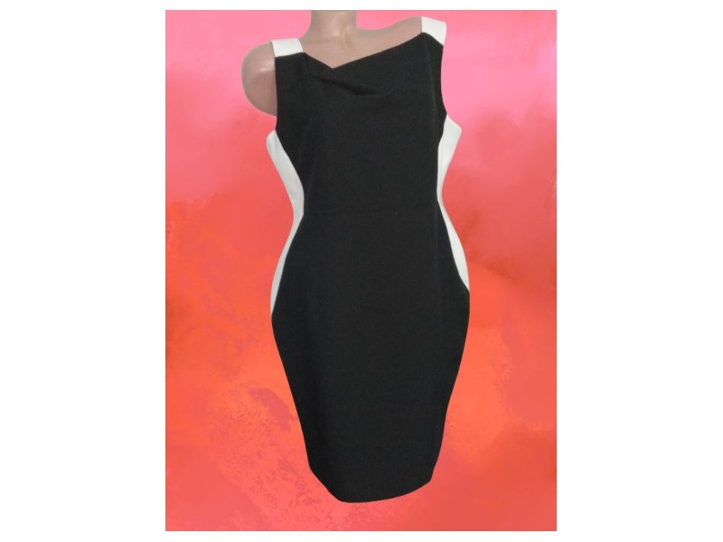 ❤️DOROTHY PERKINS-CRNO BELA HALJINA❤️NOVO-44