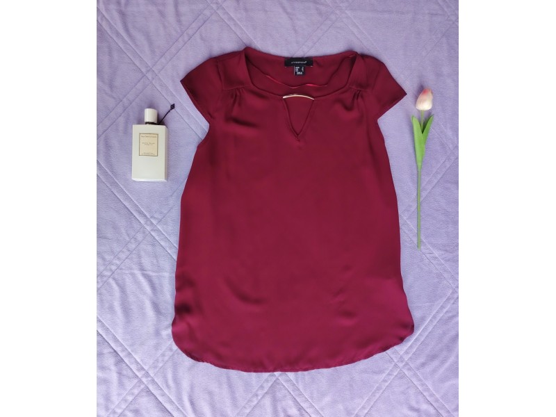 ATMOSPHERE bordo elegantna bluza KAO NOVA vel. M (38)