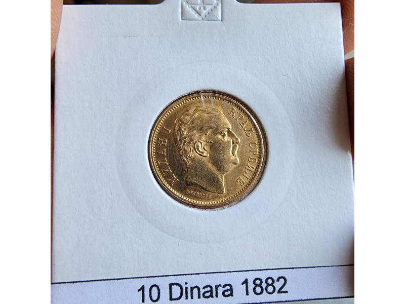 10 Dinara 1882