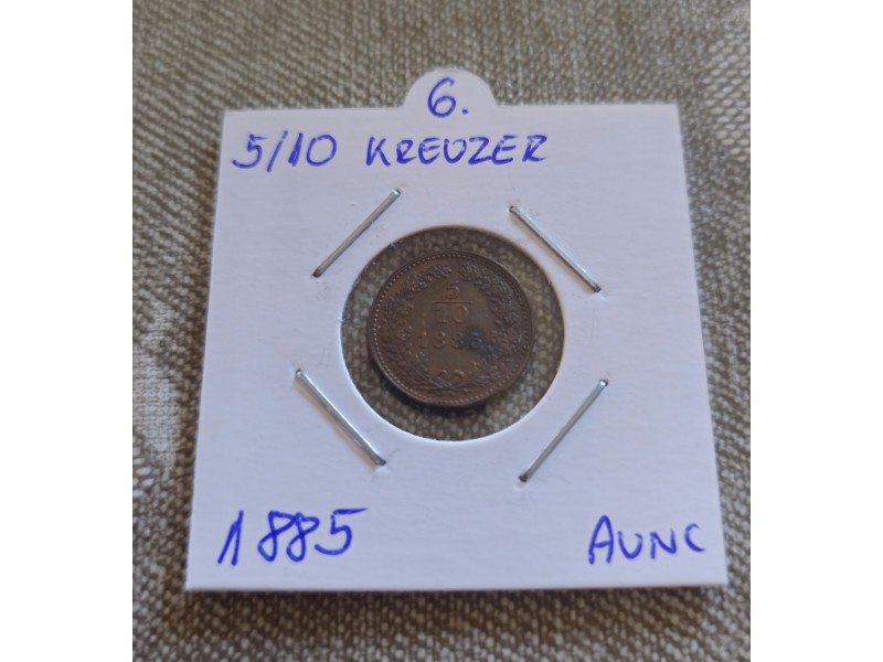 Kreuzer 1885 ! Broj 6.