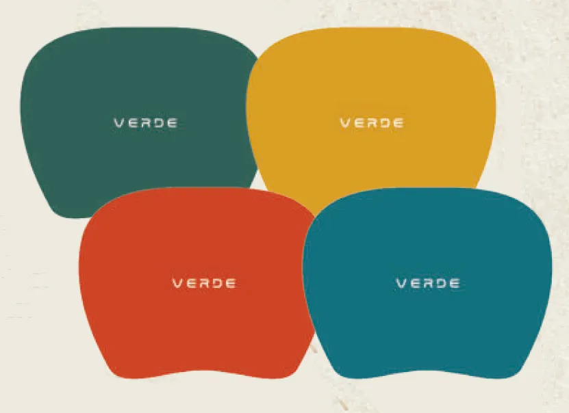 VERDE podloga za miša – Mustard