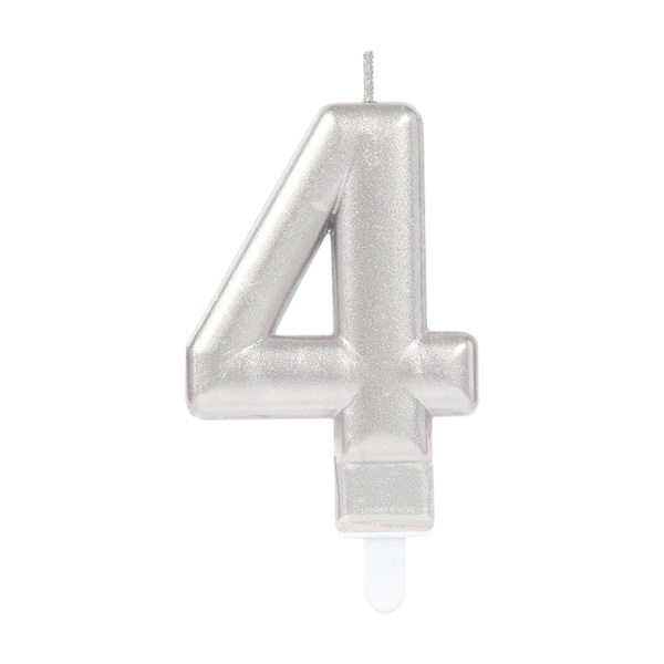 Svećice 9.3 cm Sparkling Silver 4