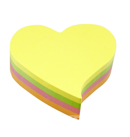 Info notes 70x70mm / 200 listića – Srce
