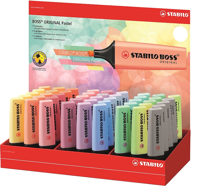 Signir STABILO BOSS ORIGINAL Pastel displej 1/45
