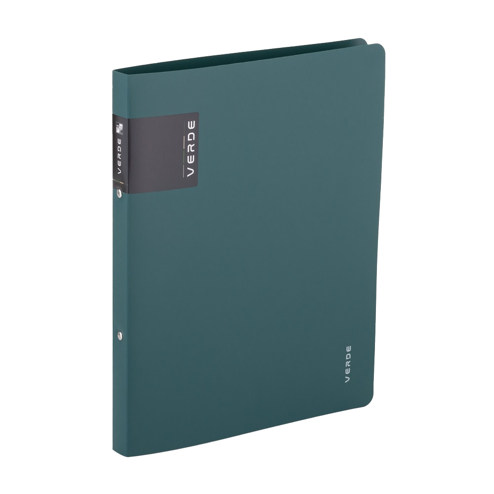 VERDE A4 fascikla 2 prstena, green