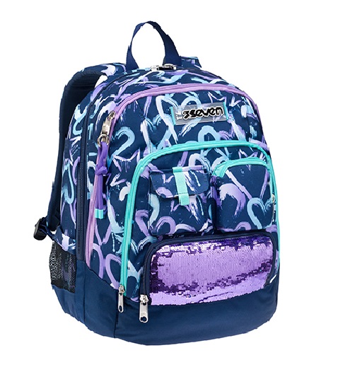 SEVEN ranac ZAINO – CRYSTAL PURPLE