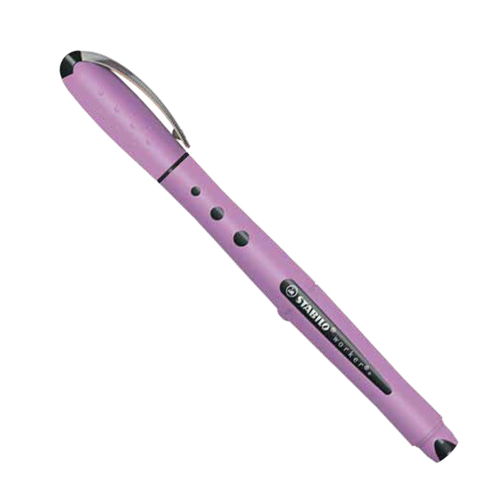 STABILO Rollerball worker+ NatureCOLORS Wildflower – sivo ljubičasta
