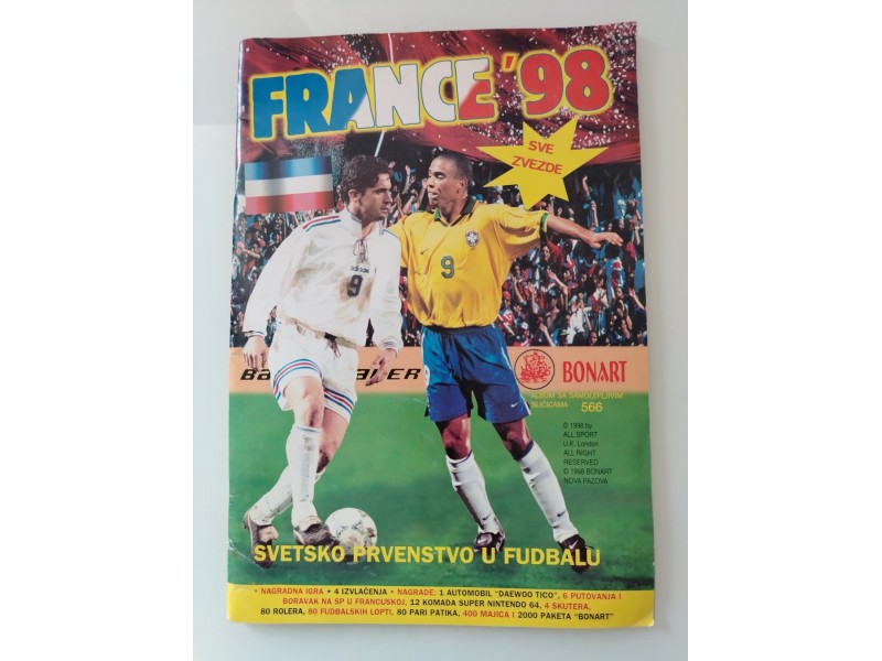 ALBUM FRANCUSKA 98, BONART, 29 OD 566