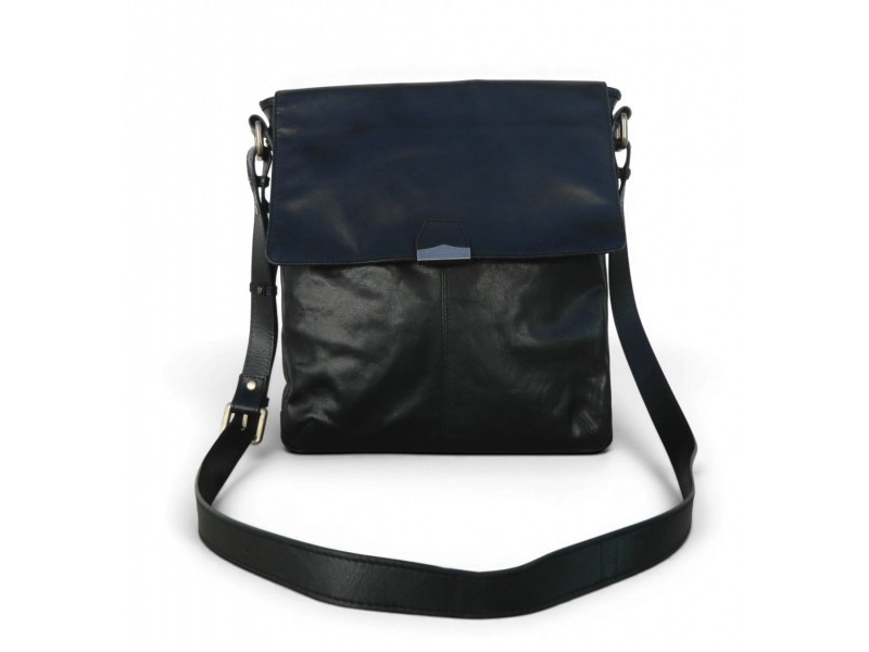 Adax Creation Unit kožna torba crna unisex kao nova